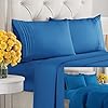 Amazon.com: Full Size 4 Piece Sheet Set - Comfy Breathable & Cooling ...