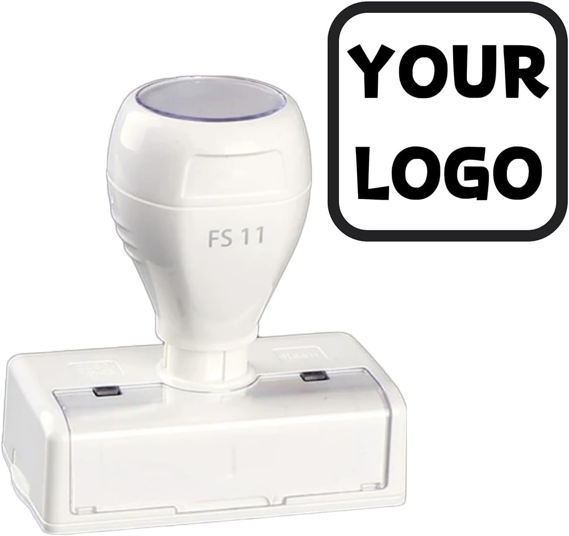 Custom Stamp,Multiple Sizes Custom Logo Stamp - Upload Your Own Image ...