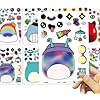 Amazon.com: Cartoon Make a Face Stickers,Birthday Party Favors Party ...