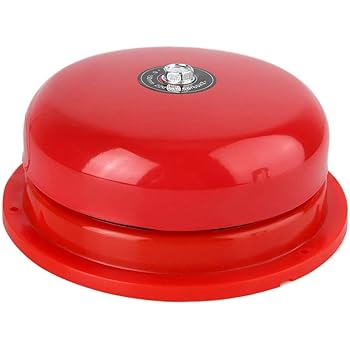 Oypla Emergency Rotary Hand Fire Safety Bell Manual Alarm: Amazon.co.uk ...