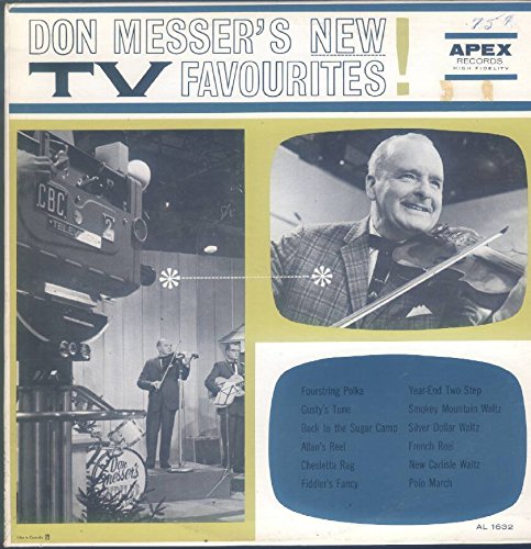 Amazon.com: Don Messer: New TV Favourites! LP VG++/NM Canada Apex AL ...