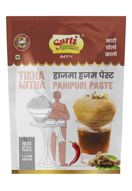 Surti mix Pani Puri Masala - The Authentic Indian Street Food Seasoning ...