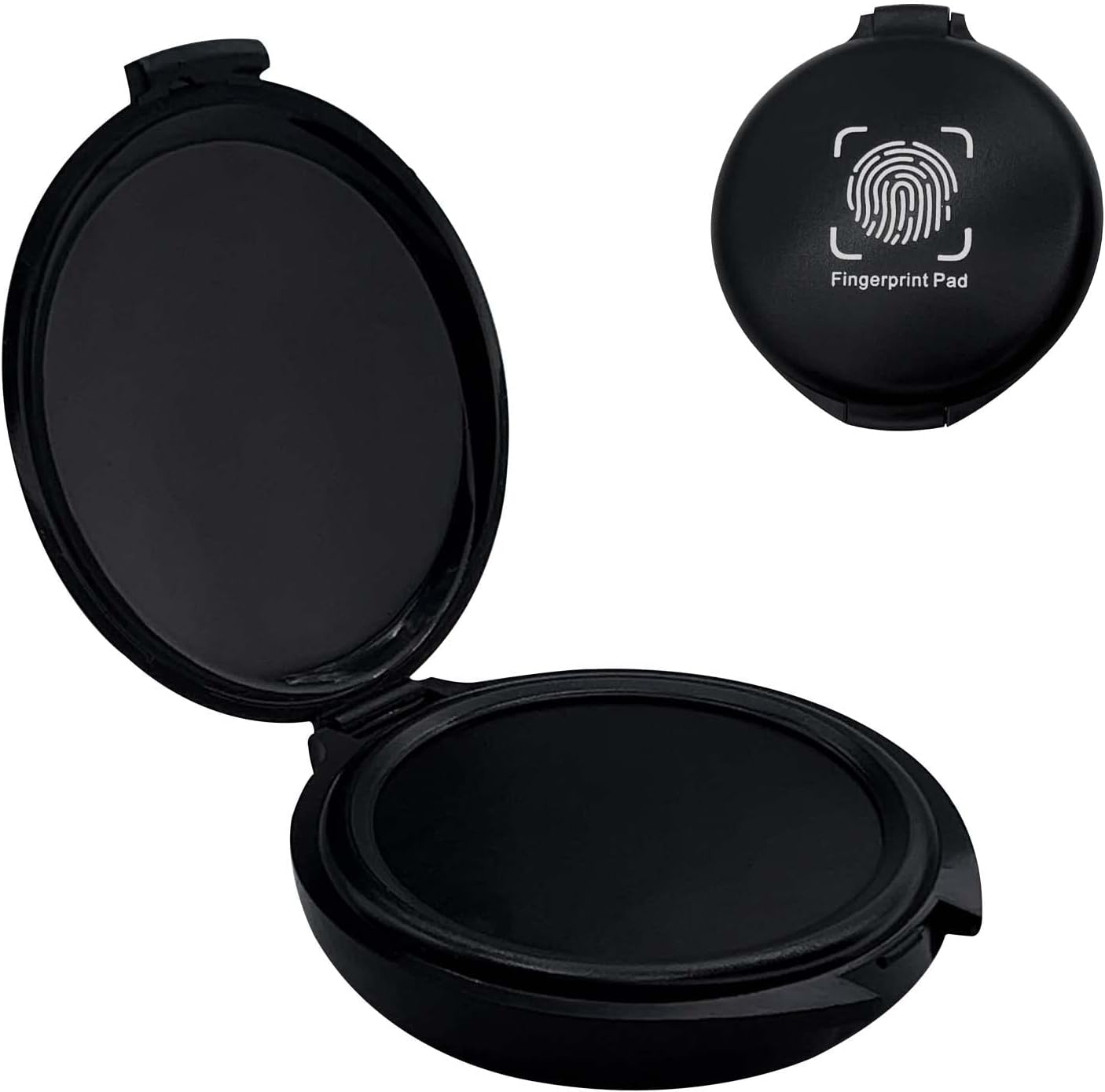 Amazon.com : Fingerprint Ink Pad (Pack of 2) - Thumbprint Ink Pad for ...