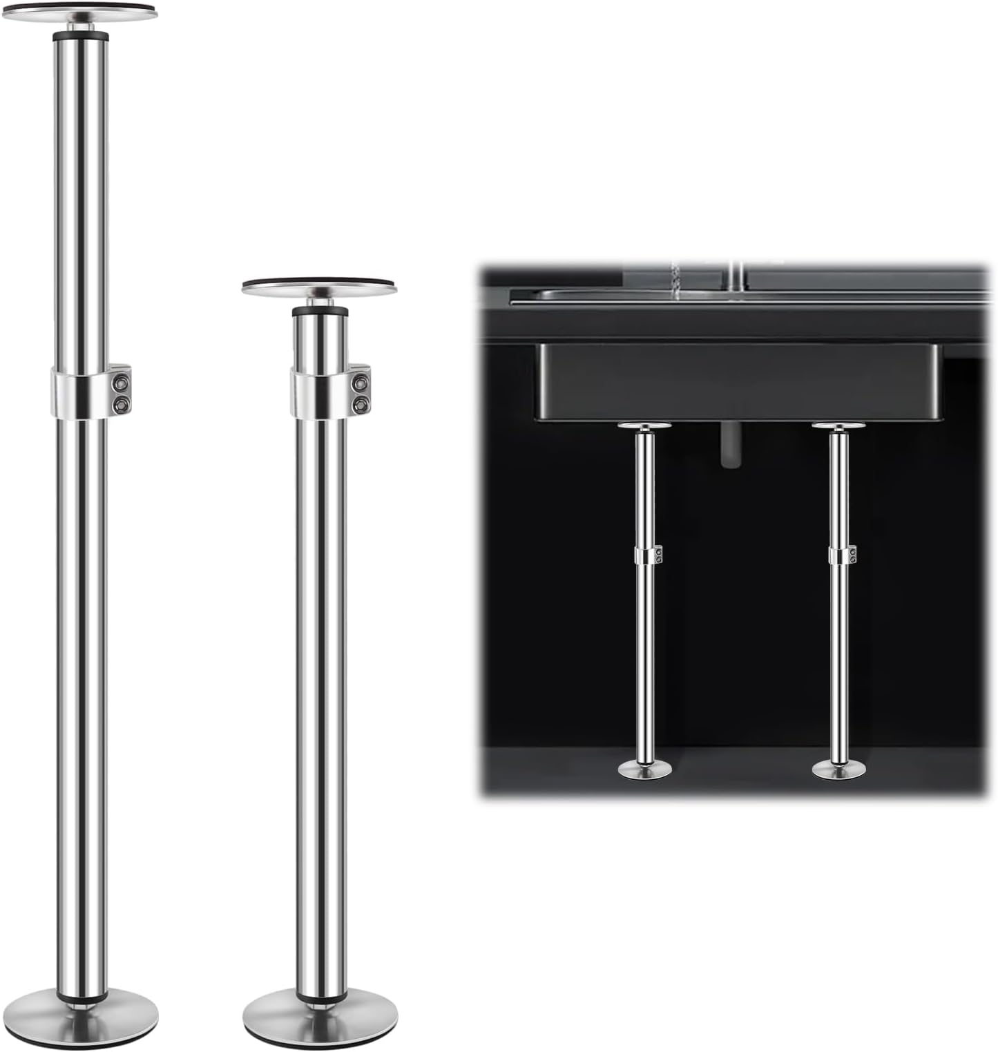 Amazon.com: Adjustable Telescopic Support Pole, Adjustable Support Pole ...