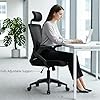 Mesh Office Chair Comfy Desk Chair High Back Ergonomic Computer Chair ...