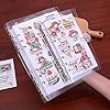 Amazon.com: Sticker Collecting Album Reusable Sticker Book 40 Sheets 9 ...