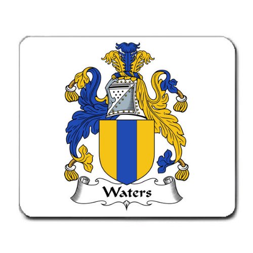 Amazon.com : Waters II Family Crest Coat of Arms Mouse Pad : Office ...
