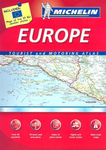 Michelin Europe Tourist and Motoring Atlas (Michelin Tourist and ...