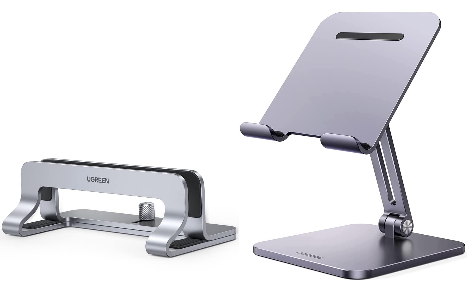 Amazon.com: UGREEN Vertical Laptop Stand Bundle with Tablet Stand ...