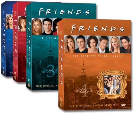 Amazon.com: Friends - The Complete First Four Seasons (4-Pack) [DVD ...