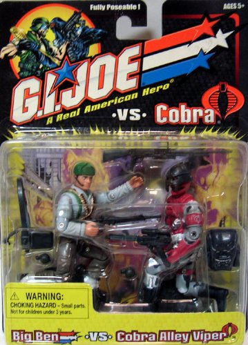 GI JOE BIG BEN VS COBRA ALLEY VIPER ACTION FIGURES : Amazon.in: Toys ...