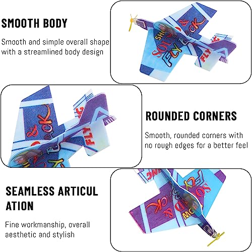 ZoneYan Polystyrene Glider Plane, Pack of 5 Gliding Planes, Children’s ...