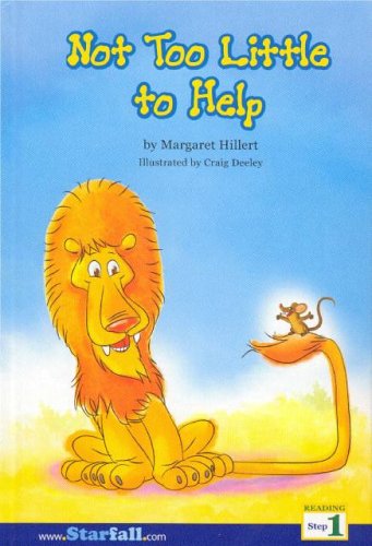 Not Too Little to Help: Margaret Hillert: 9781595770264: Amazon.com: Books