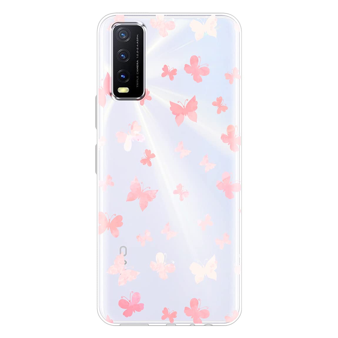 Fashionury Silicone Transparent Designer Printed Soft Back Cover for ...