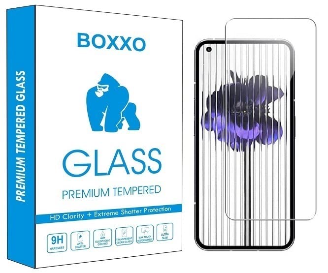 BOXXO |For Nothing Phone (1) 5G | Tempered Glass Screen Protector Guard ...