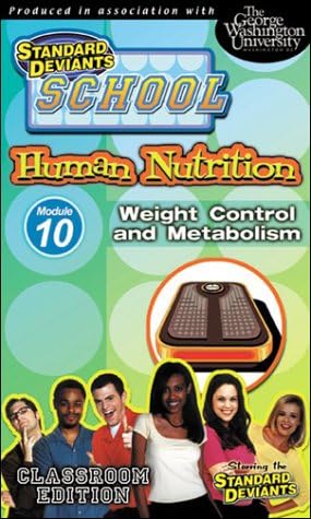Amazon.com: Standard Deviants School - Human Nutrition, Program 10 ...