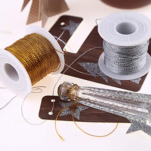 Snapklik.com : 2 Spools 656 Feet Metallic Thread Gold Jewelry Thread ...