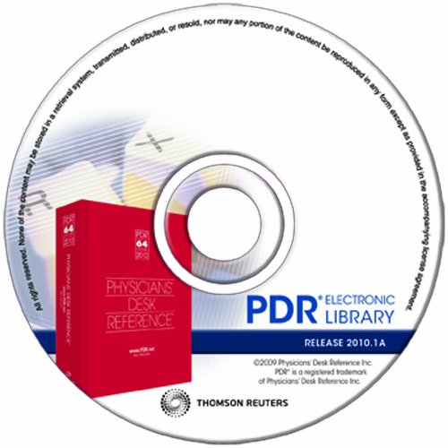 PDR Electronic Library on CD-ROM 2010: PDR Staff: 9781563637674: Amazon ...