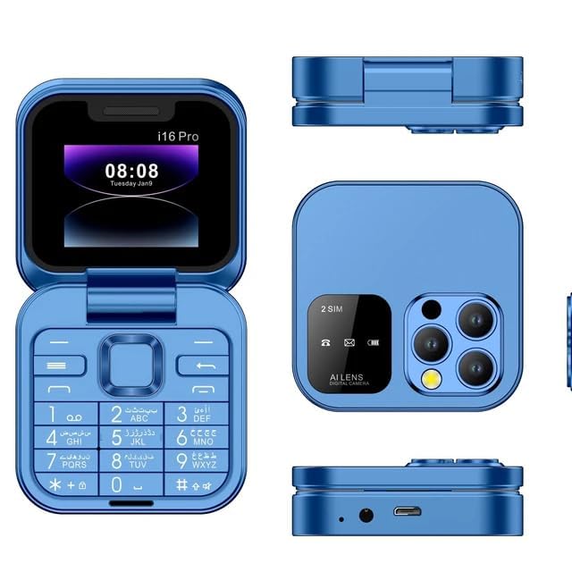 Mtouch All-New Rock X Flip Dual Sim |Keypad Mobile| with 1.8" Display ...