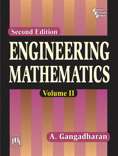 Engineering Mathematics, Vol. II, 2nd ed. eBook : Gangadharan, A ...