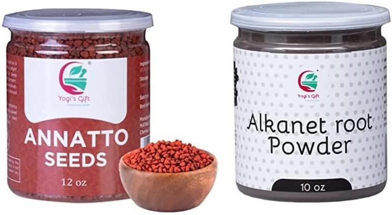 Amazon.com: Multi Pack | Annatto Seeds + Alkanet Root Powder for bundle ...