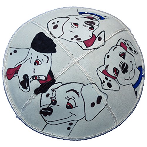 Amazon.com: Hand-painted Kippah (Yarmulke) with Dalmatians Dogs ...