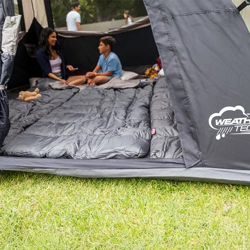 Coleman Instant Tent with 1-Minute Setup, 10-Person Tent with Pre ...
