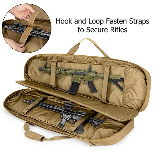 Snapklik.com : Long Soft Rifle Case For 36 Rifles, Tactical Double ...