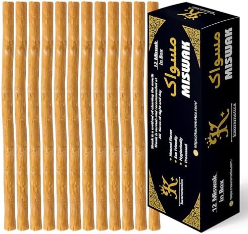 Amazon.com : KAURSMETICS Miswak Stick for Teeth, Sewak Sticks ...