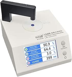 Purple and Blue Light Visible Light Transmission Meter with PL Peak ...