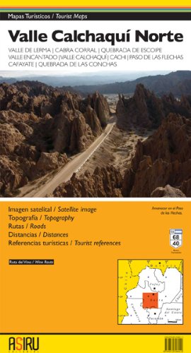 Valle Calchaqui Norte Map: Asiru: 9789872396411: Amazon.com: Books