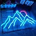 Amazon.com : Mountain Neon Sign Dimmable Mountain Neon Light for Wall ...