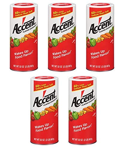 Amazon.com : Accent Flavor Enhancer - 2 lb. canister by Accent [Foods ...
