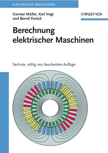 Berechnung elektrischer Maschinen (Elektrische Maschine) (German ...