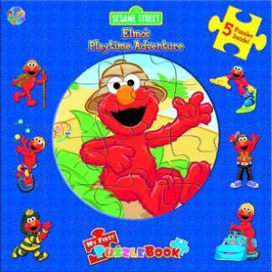 Elmo's Playtime Adventure Puzzle Book: Sesame Street: 9782764318898 ...