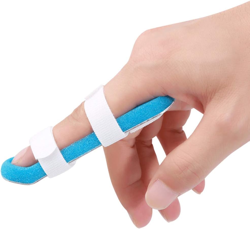 Amazon.co.jp: 指の添え木調整可能な指アライナ肢装具指曲げ関節変形骨折指スリーブ固定具指の添え木,L-SZJB-1 : ビューティー