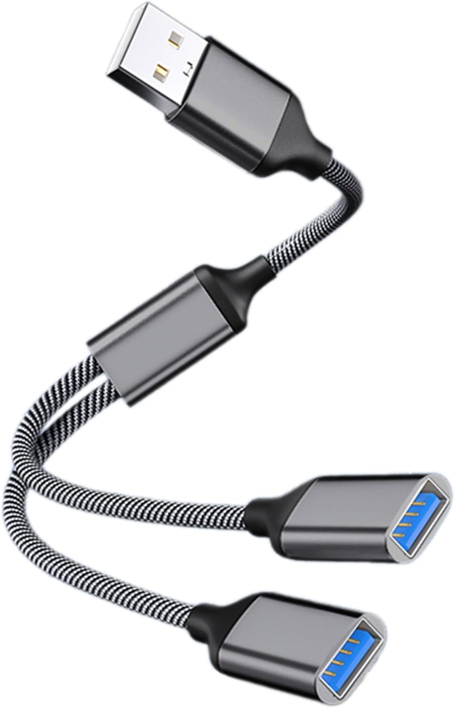 USB Splitter Cable USB Power Adapter Female Converter PC External Hard ...