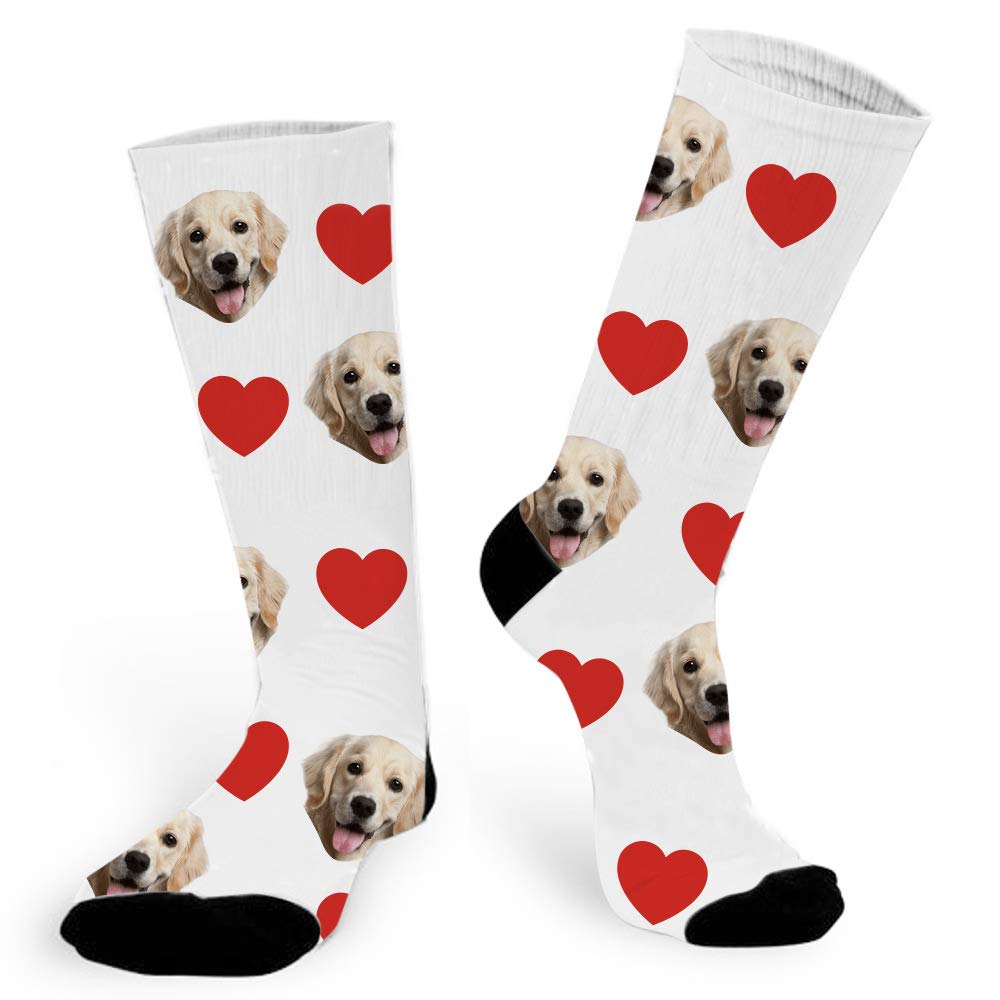 Amazon.com: GooWell Customized Dog Socks Custom Pet Socks Turn your Dog ...
