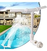 Amazon.com: Pool Waterfall Spray Pond Fountain - Water Fun Sprinklers ...