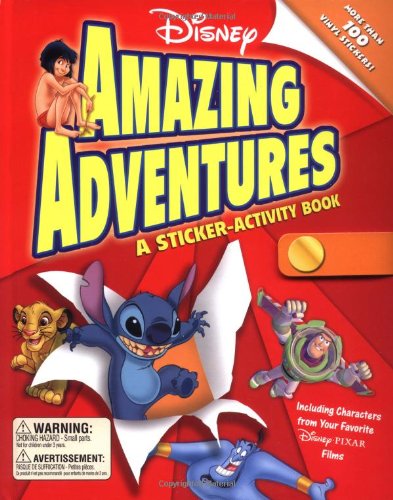 Disney Amazing Adventures: A Sticker-Activity Book (Sticker-Activity ...