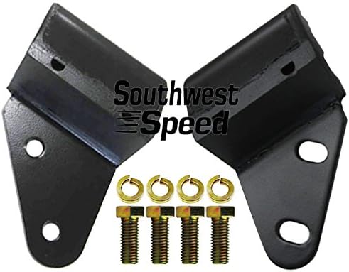 NEW 55-57 CHEVY REAR ENGINE MOUNTING BRACKETS FOR SBC & BBC V-8 ...