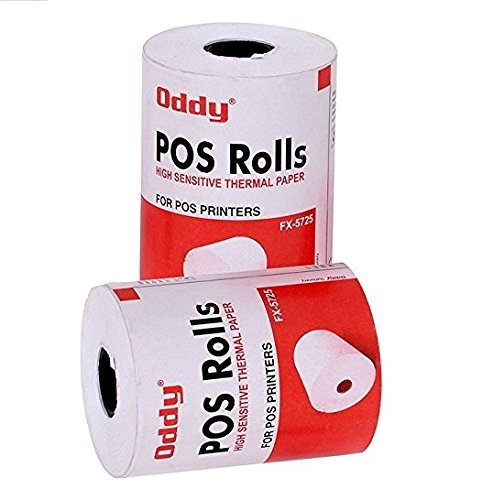 Oddy FX-7925 Paper Rolls Thermal Paper Rolls 79mm (Width) X 25 Mtrs ...