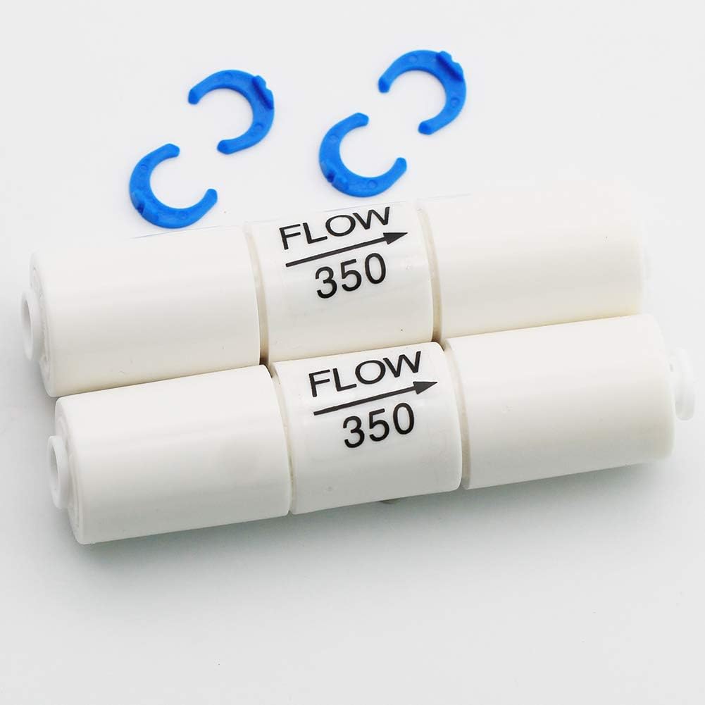 Amazon.com: 50GPD Flow Restrictor 300CC 1/4" Quick Connect for RO ...