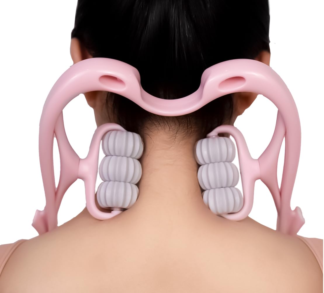 Amazon.com: KonGnY Neck Massager, Handheld Massager with 6 Balls ...