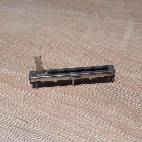 Slide Potentiometer – Slide Resistor B10Kx2 ohm: Buy Online at Best ...