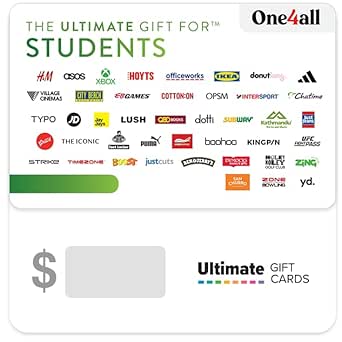 The Ultimate Students eGift Card - Delivered via email (AU Only) : Amazon.com.au: Gift Cards