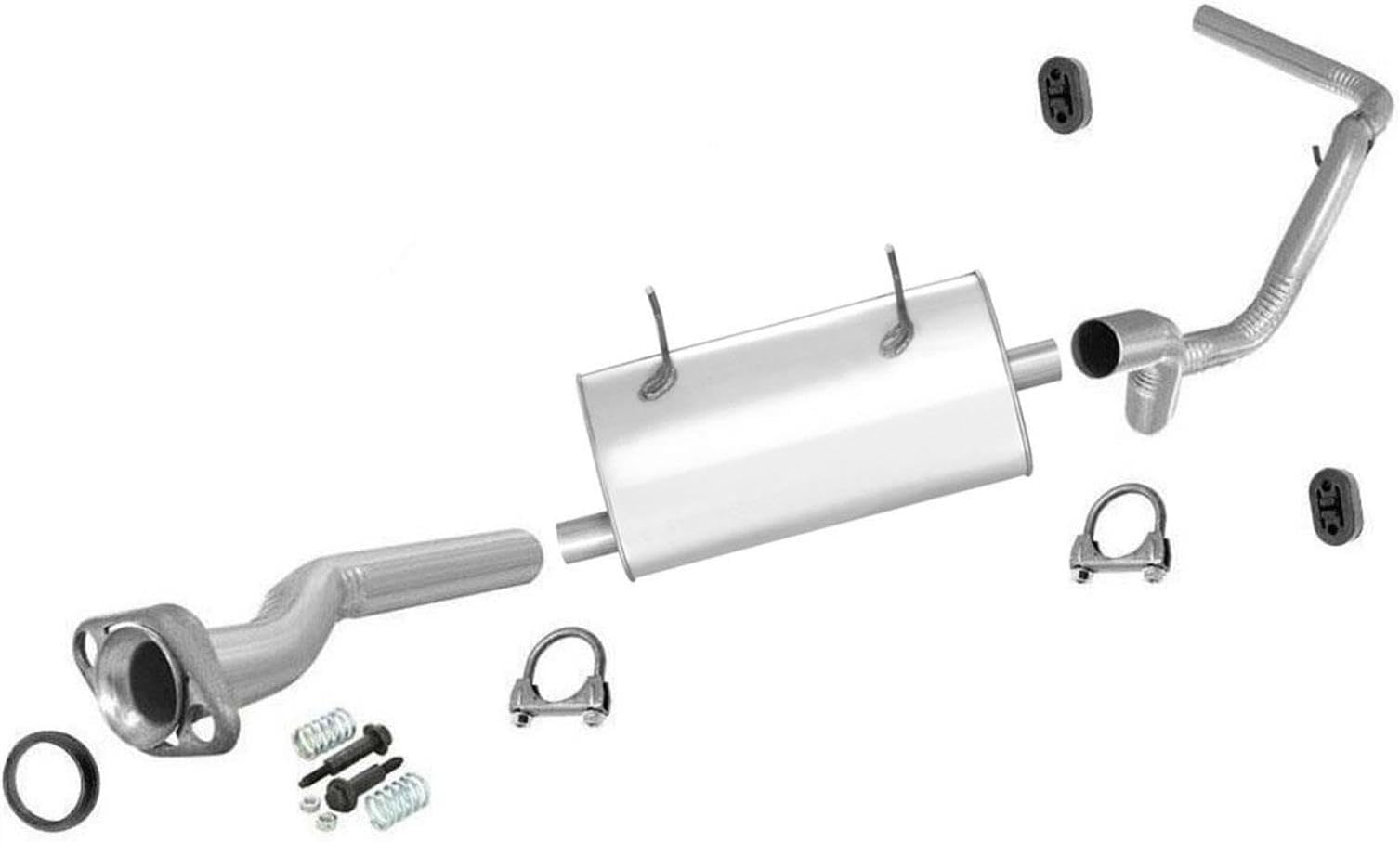 Amazon.com: Rear Muffler Tail Pipe Exhaust Replacement Parts for 1998 ...