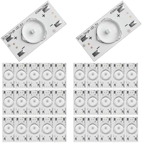 Amazon.com: GuuYebe 100pcs 3V 3528 2835 SMD LEDs Beads Sets Replacement ...