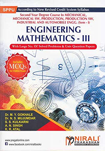 ENGINEERING MATHEMATICS – III eBook : Dr. M. Y. GOKHALE, Dr. N. S ...