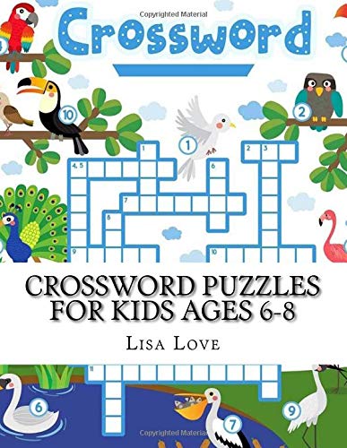 Crossword Puzzles For Kids Ages 6-8: Easy Crossword Puzzle Books (Kids ...